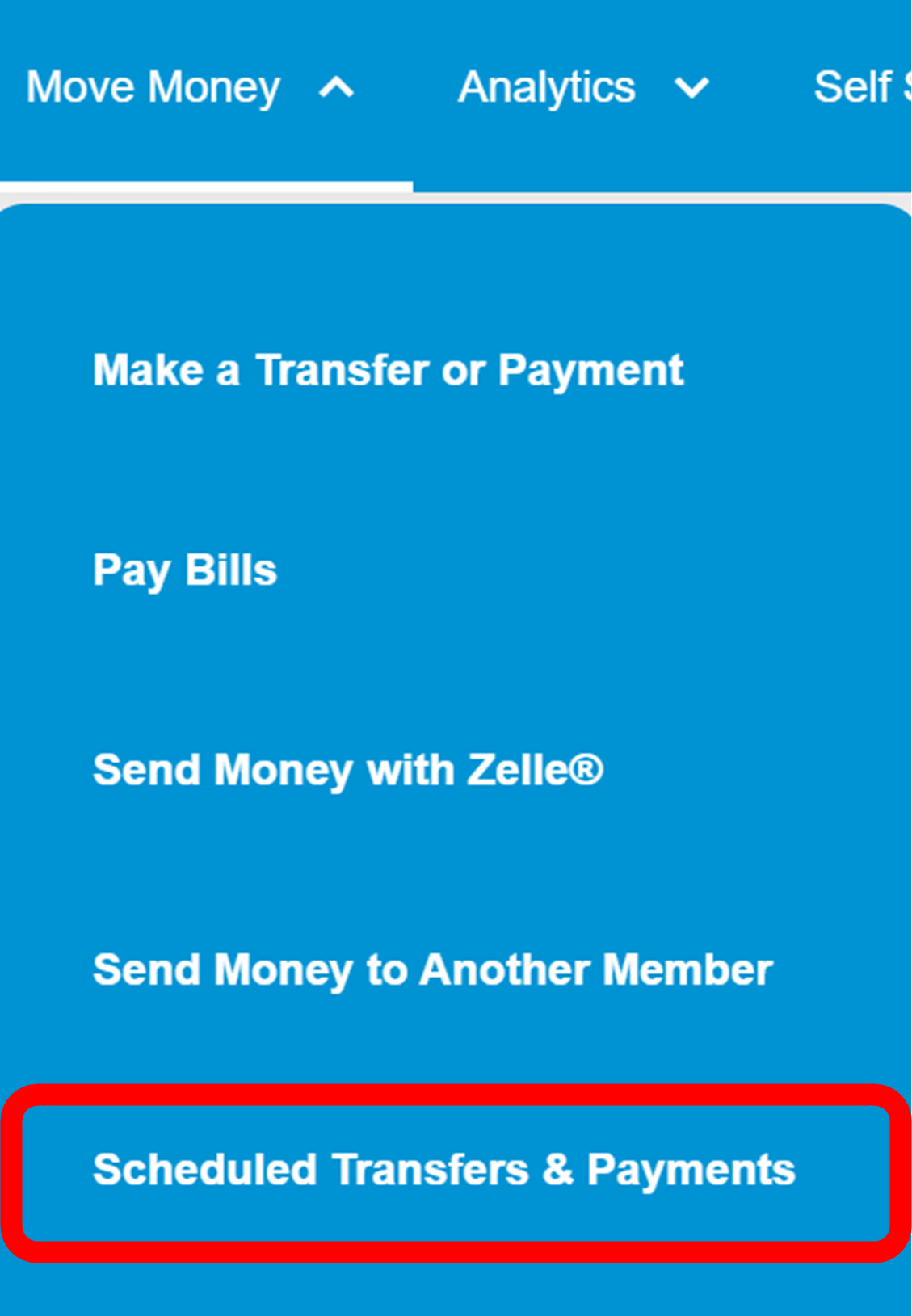 How do I view/edit scheduled transfers? - Online Banking How-to Guide