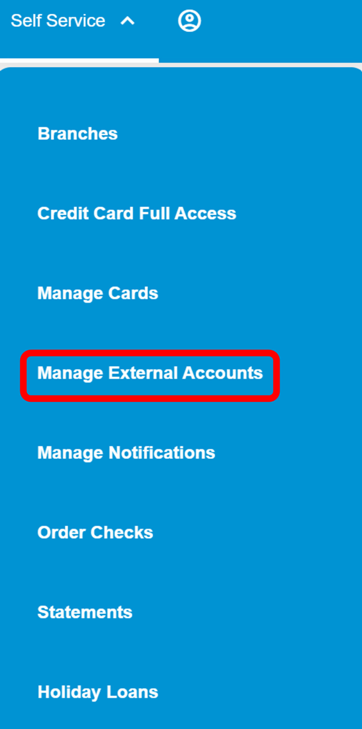 How do I transfer to and from my account at another financial ...