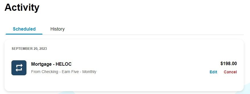 How do I view/edit scheduled transfers? - Online Banking How-To Guide