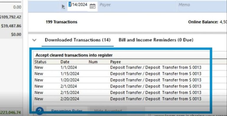 How do I download transactions on Blue Digital into a Quicken file ...